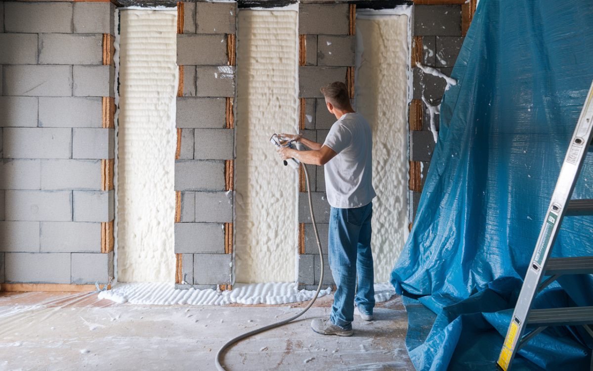 How to Insulate Concrete Block Walls Effectively | Star Spray Foam